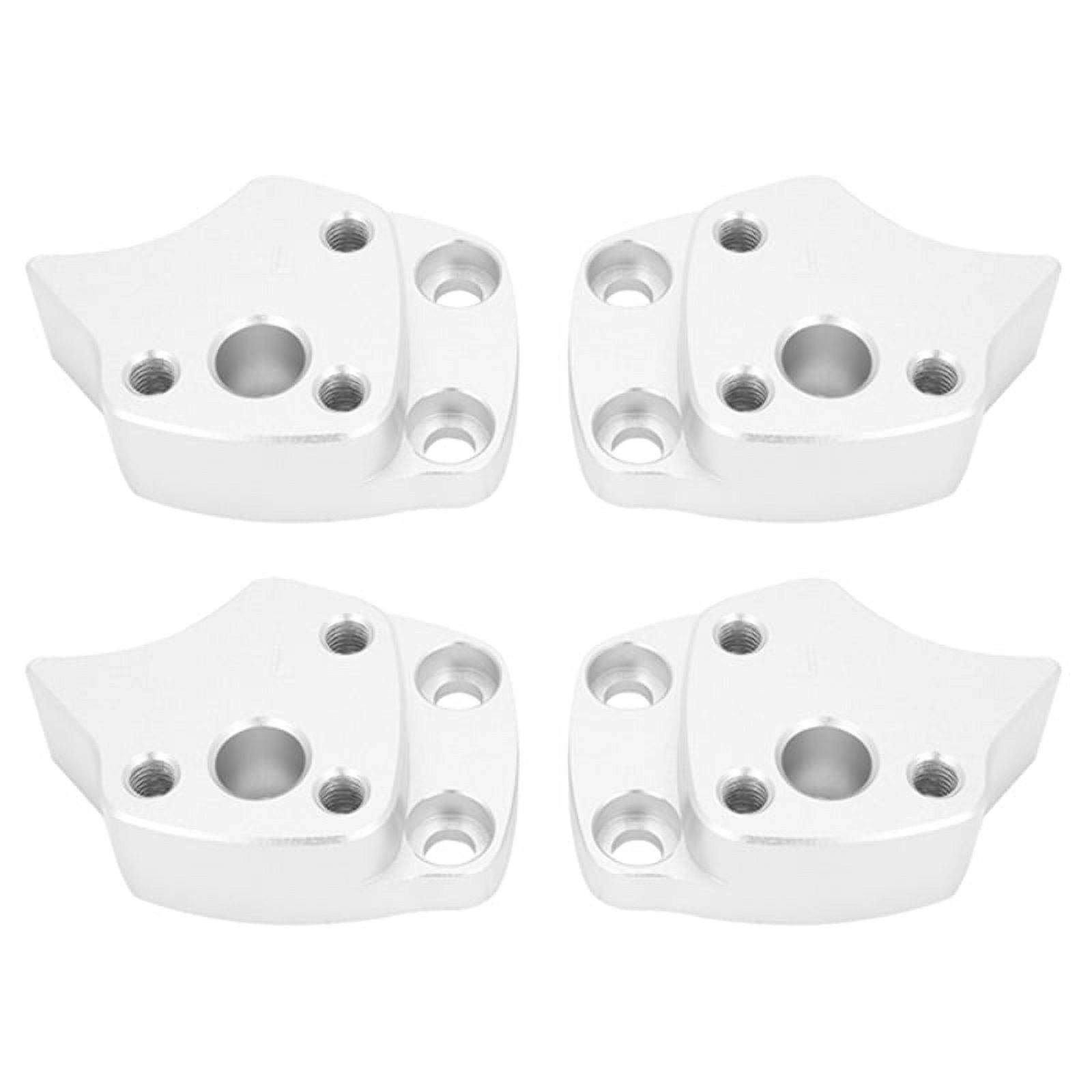 2 set 25mm Handlebar Riser for FJR1300 FJR 1300 2001-2005 Silver Handle ...