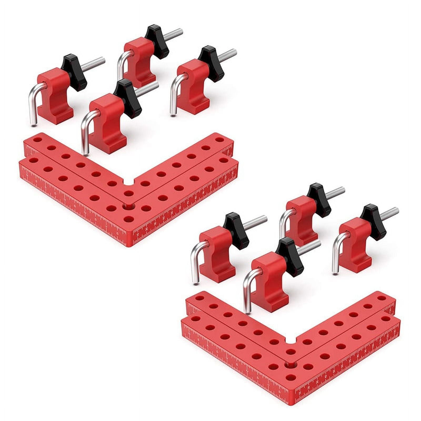 2 set 90 Degree Positioning Squares Right Angle Clamps, Aluminum Alloy ...