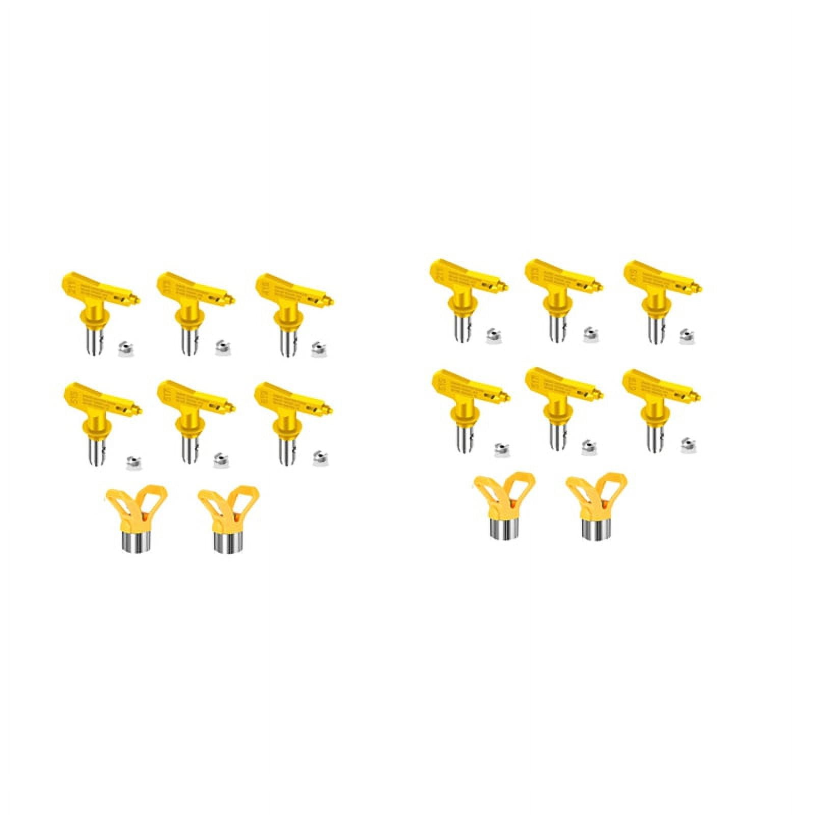 2 set Airless Paint Nozzles Set,Reversible Spray Tips Airless Paint ...