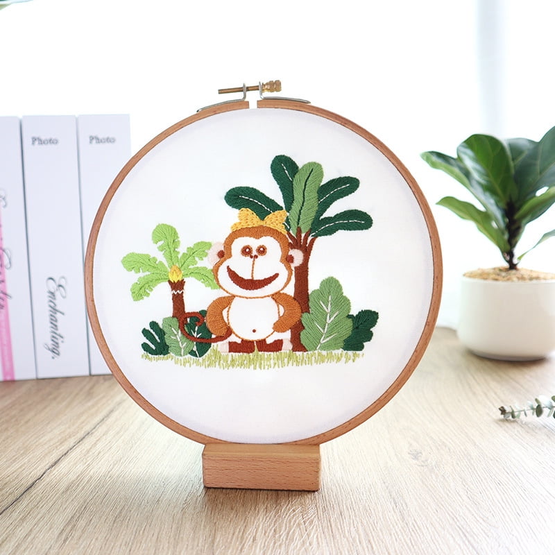 2 set DIY Display Decoration Embroidery Kit including Embroidery ...