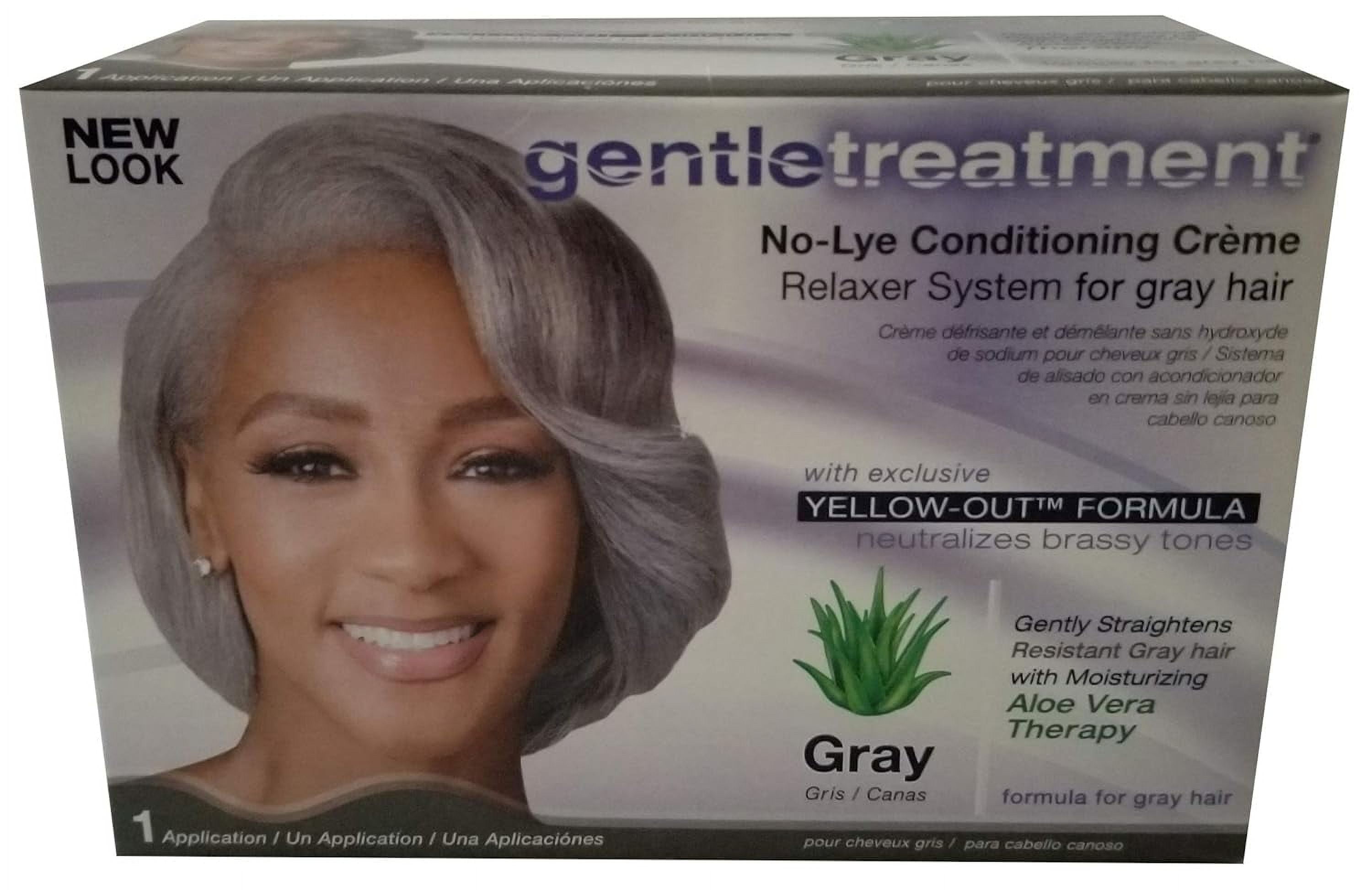 2 set- Gentle Treatment Relaxer for Grey No-lye Kit, 1count - Walmart.com