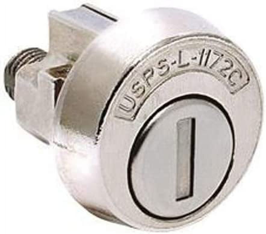 2 set - Mailbox Lock 4C Counter Clockwise, Brushed - Walmart.com
