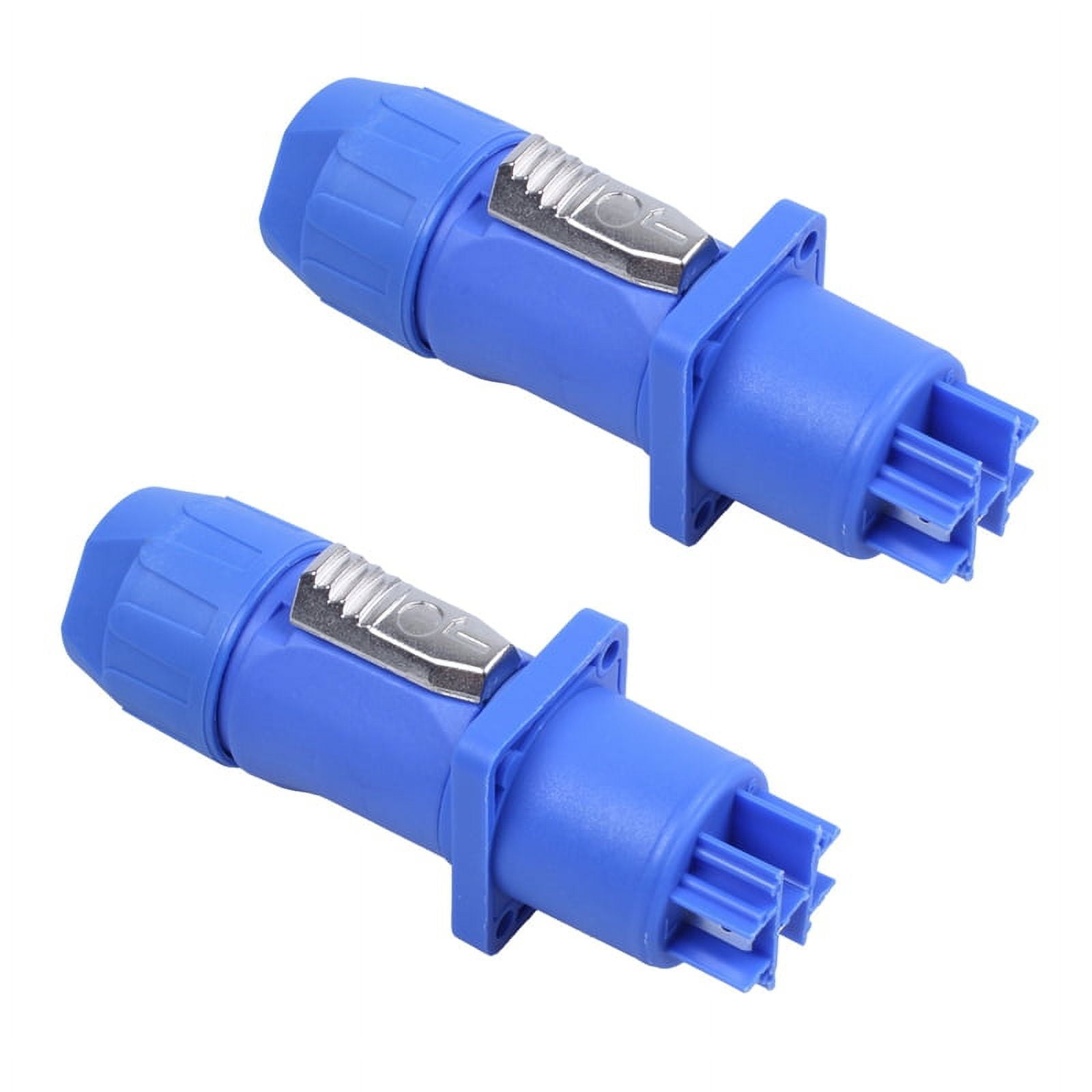 2 set PowerCON Type A NAC3FCA+NAC3MPA-1 Chassis Plug Panel Connector ...