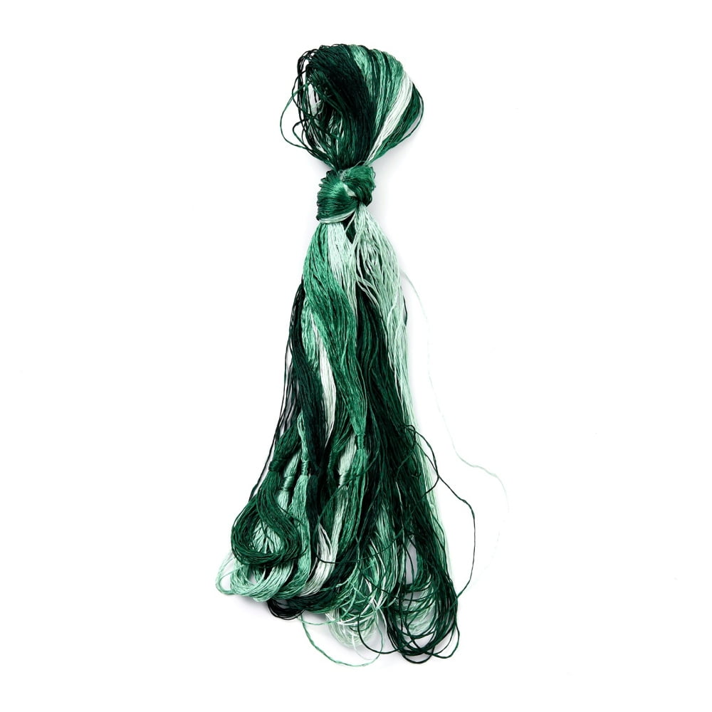 2 set Real Silk Embroidery Threads Friendship Bracelets String 8 colors ...