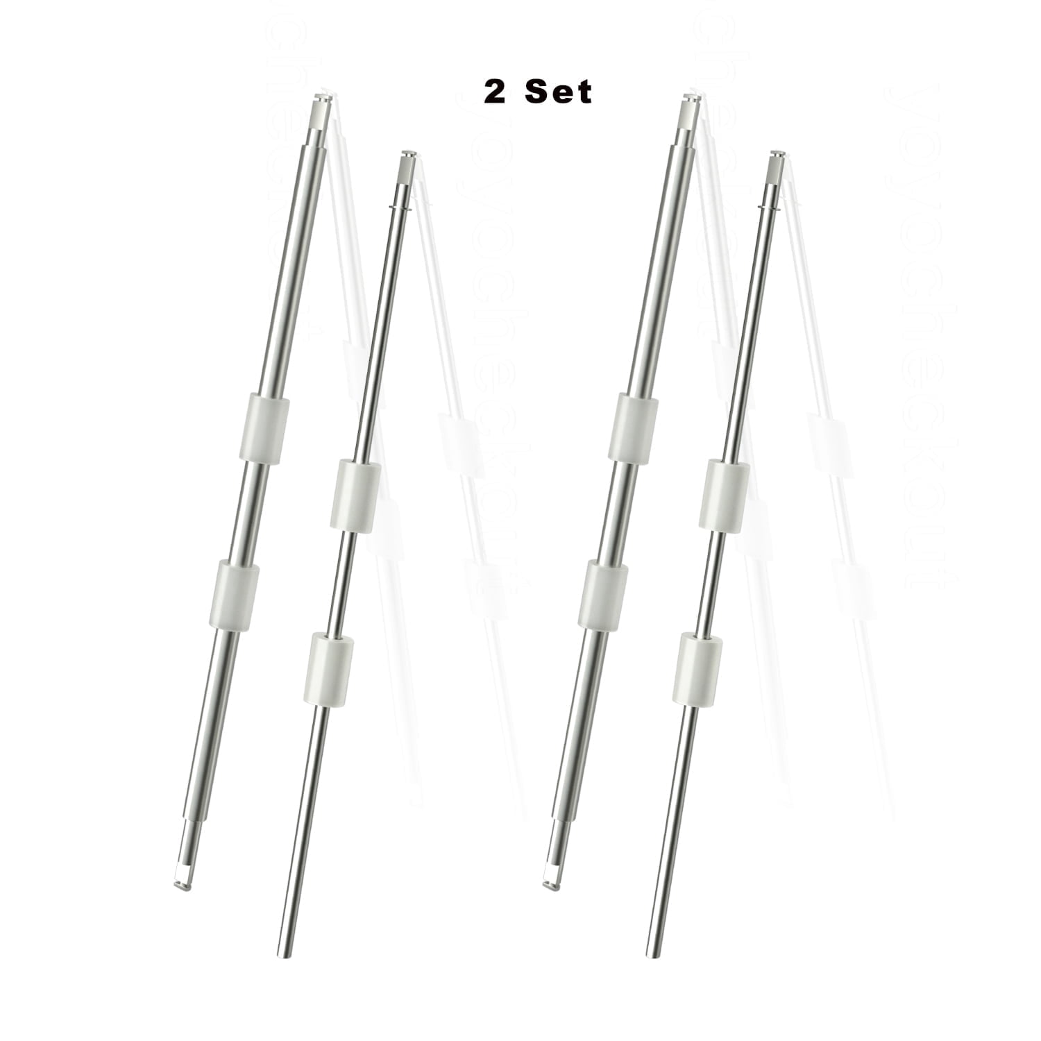 2 set Scanner Exit Feed Roller Shaft Compatible for Fujitsu fi-6140Z fi ...