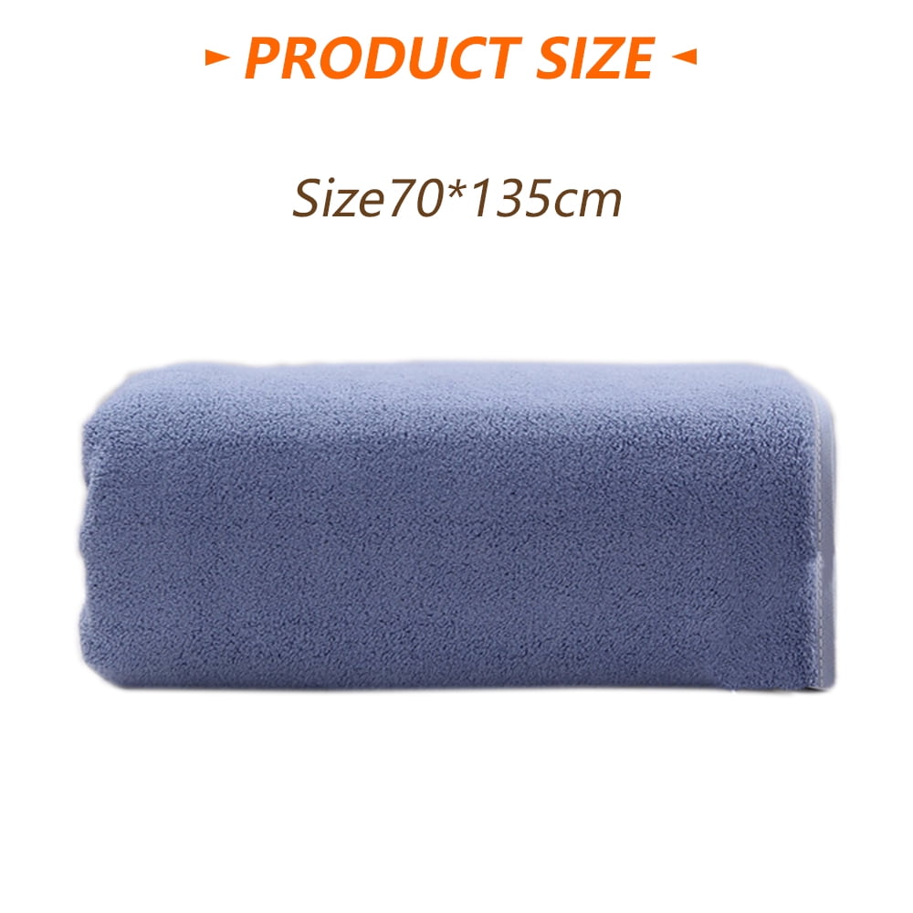 2-set terry towel sauna towels 70 x 135 cm polyester fiber shower towel ...