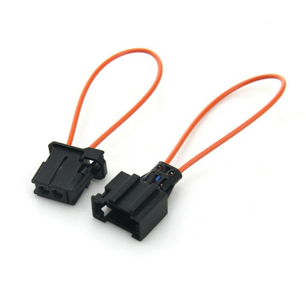 2 sets Car Male & Female Plug Adapter Diagnostic Fiber Optic Bypass ...