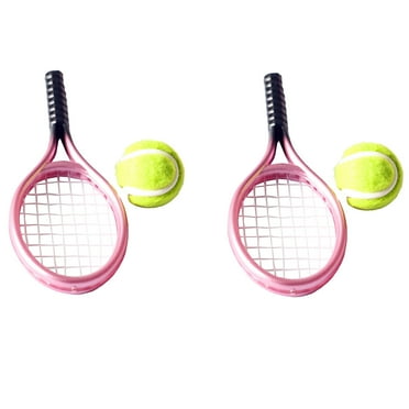 Dengmore Lightweight Kids Tennis Racket with Ball, PVC Multicolor, 40 x ...