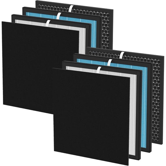2 sets of replacement filter model 10, suitable for air purifier model ...