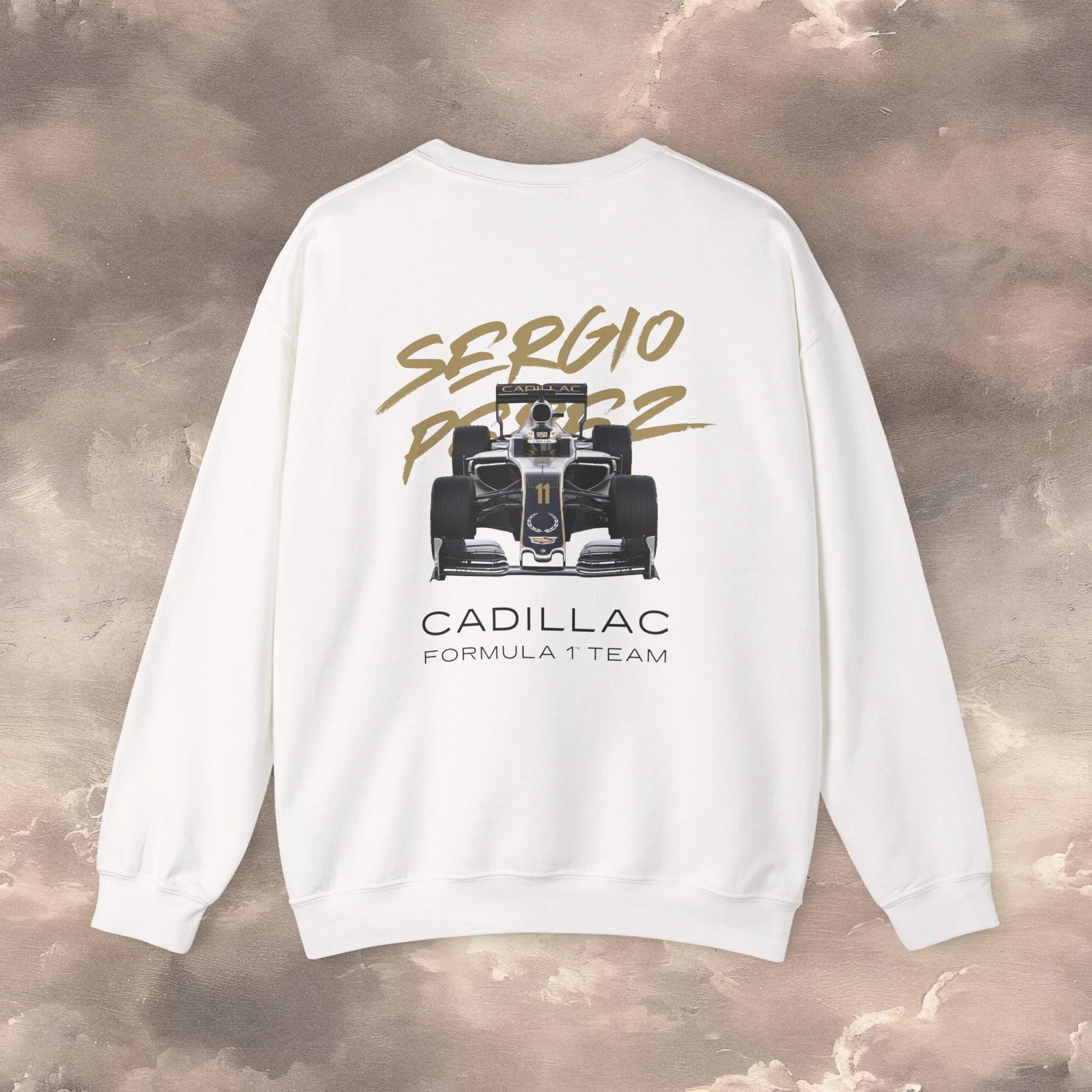 2 side Sergio Perez Cadillac F1 Sweatshirt | Racing Logo Crewneck ...