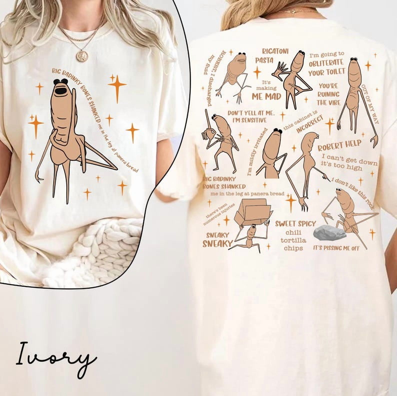 2-sided Marcus The Worm Shirt, Robert Help Marcus The Worm Ugly ...