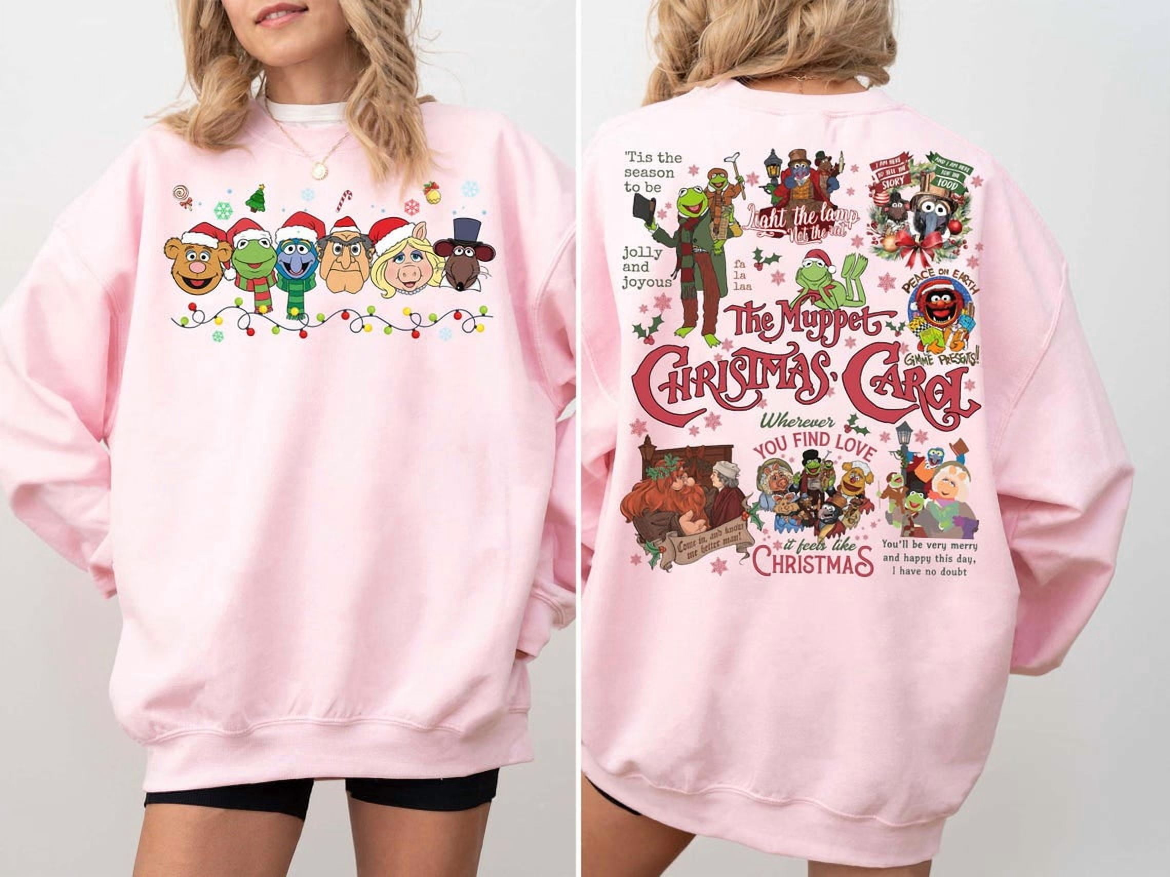 2-sided The Muppets Christmas Carol shirt Christmas Lights Shirt, Gonzo ...