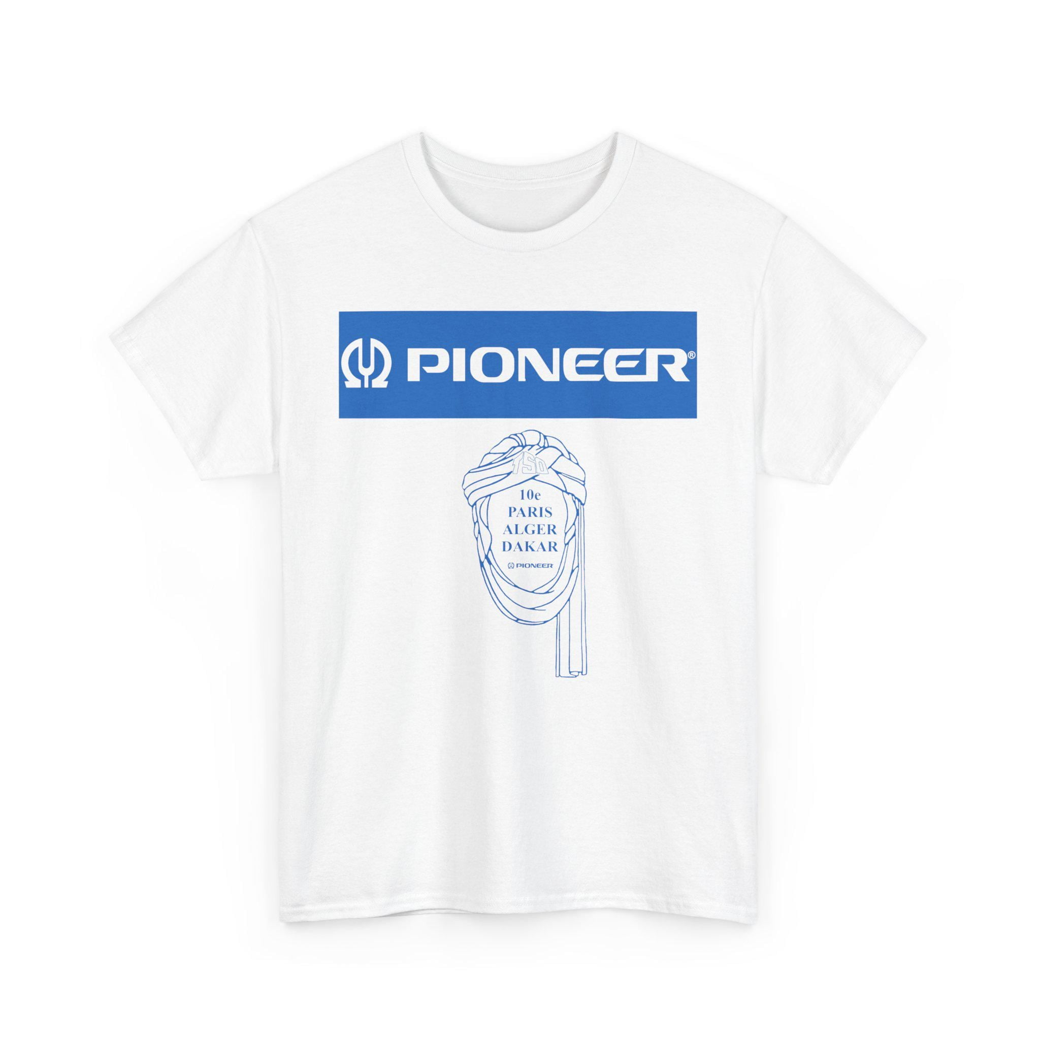 2 sided Pioneer Dakar! Vintage Style Shirt | F1 Movie Brad Pitt T-shirt ...