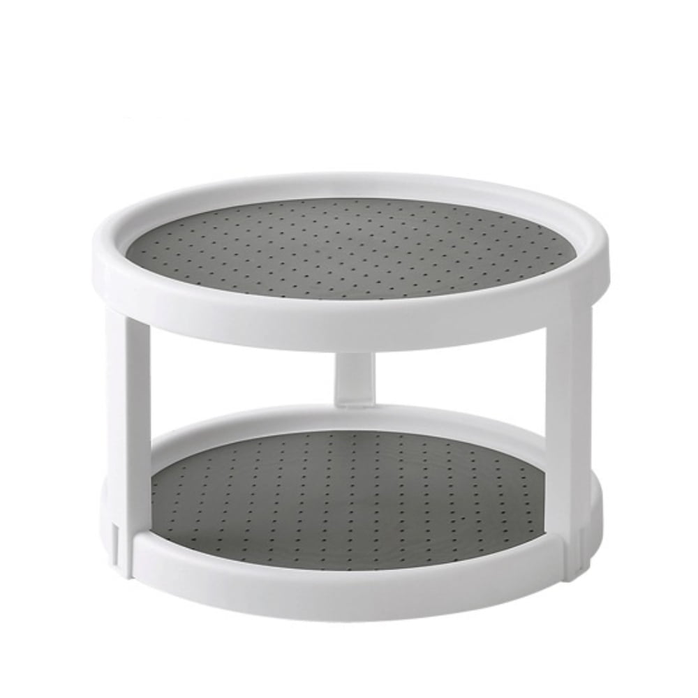 2 tier Lazy Susan Organizer | 2 Tier Lazy Susan Turntable 24 Inch, Free ...
