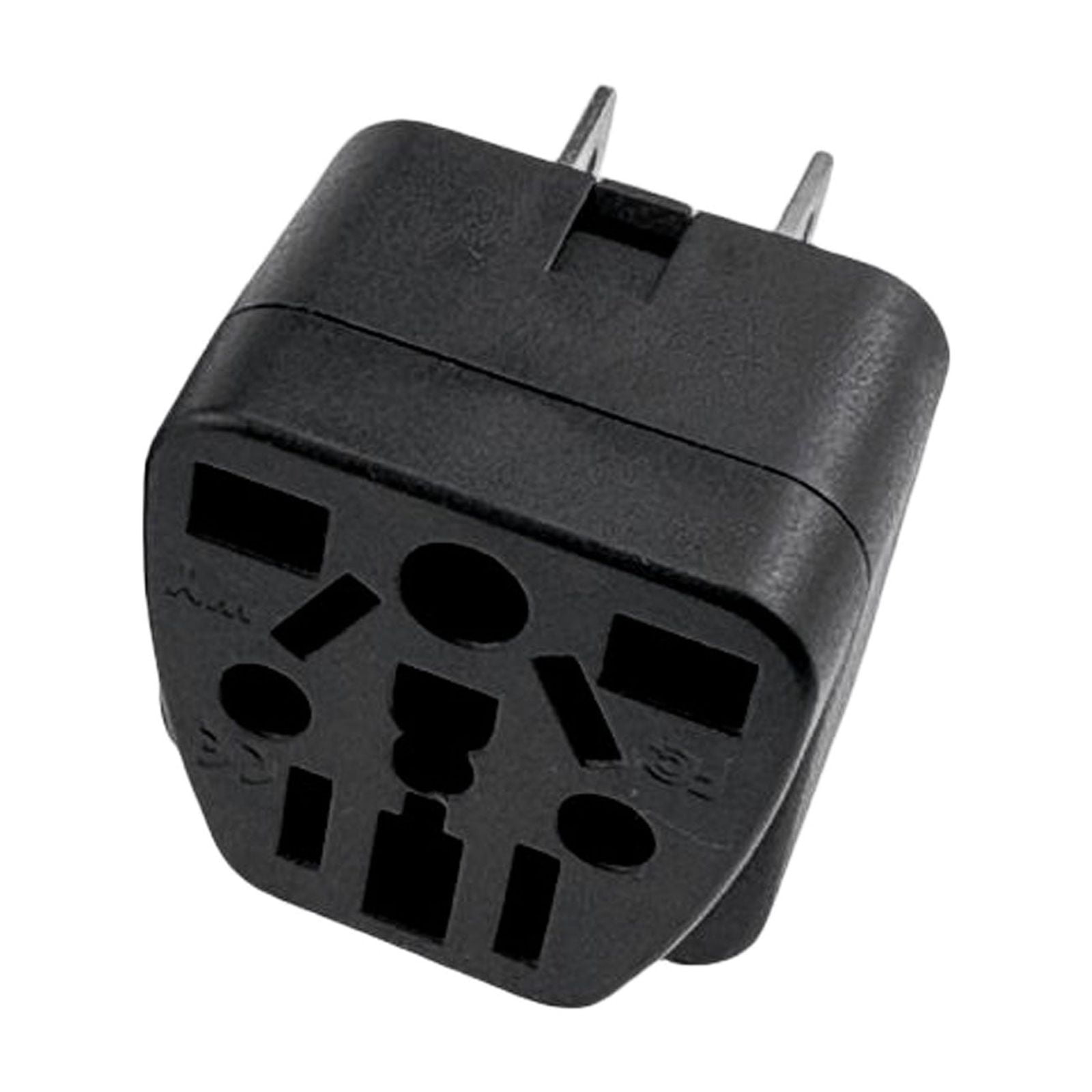 2 to 3 Pin Power Adapter - 10A, Standard, with Shutters - Travel Use ...