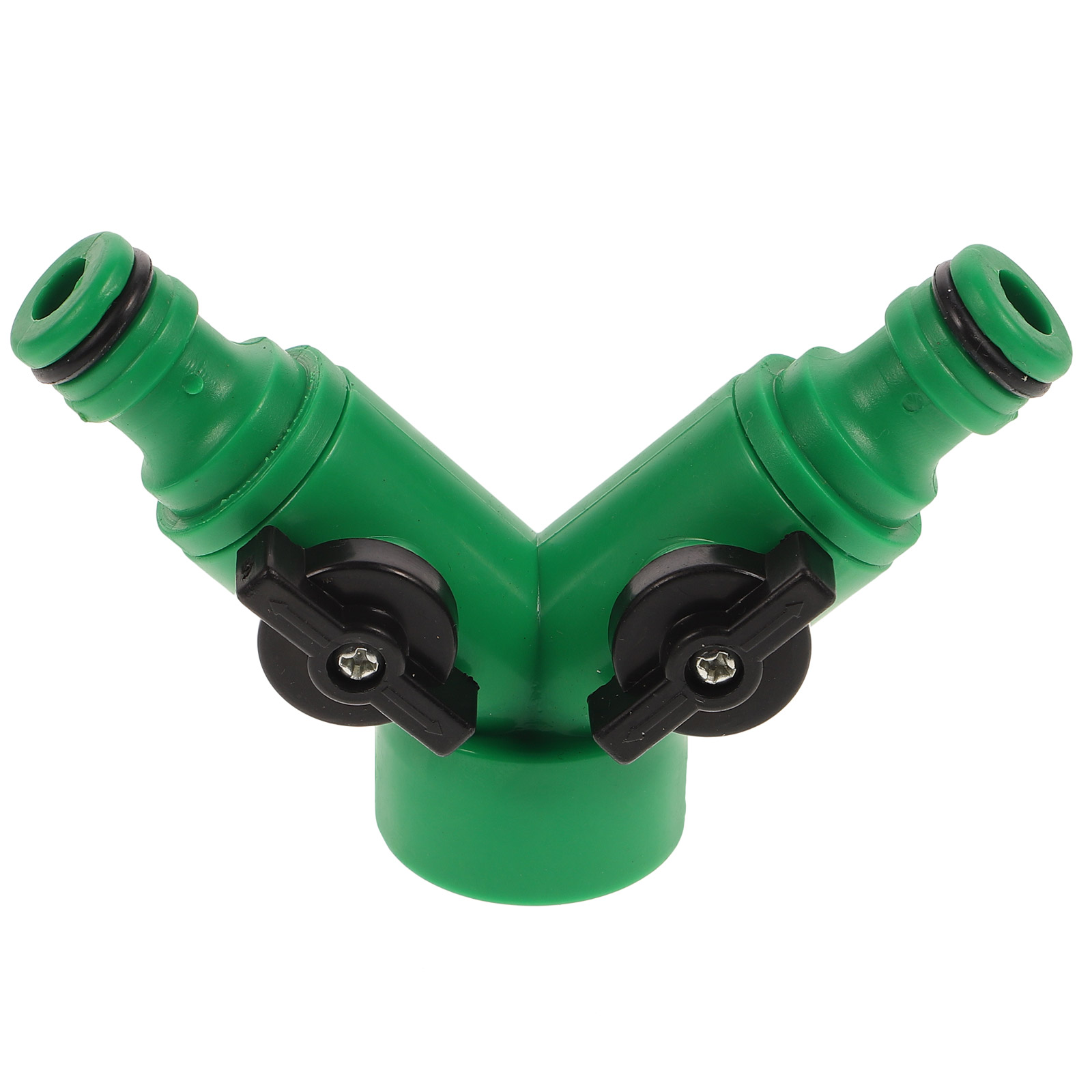 2 -way Garden Tap Splitter Connector Pipe Splitter. Hose Brass Soaker ...