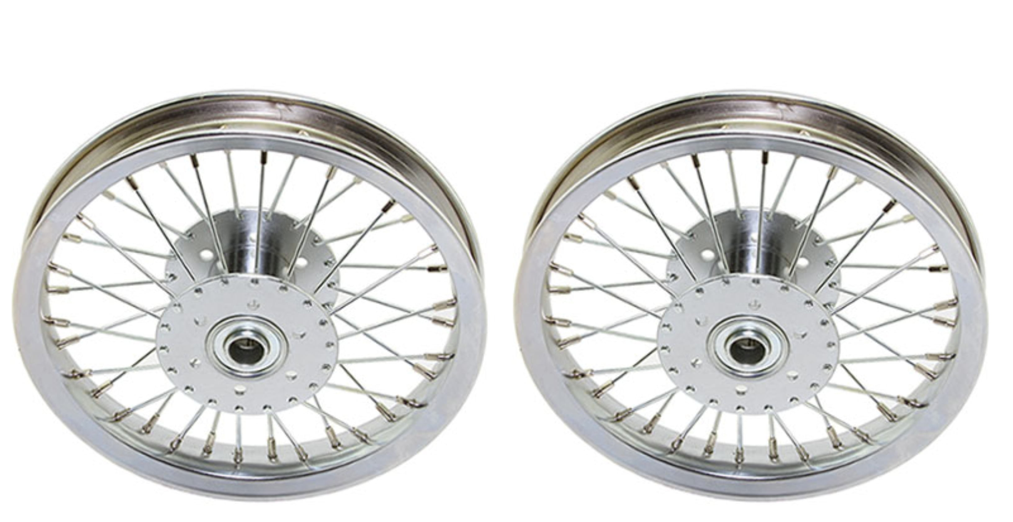 2 wheels. Two wheels Set of 12 Hollow-Hub Wheel 36 Spoke 14gUCP Bearing ...