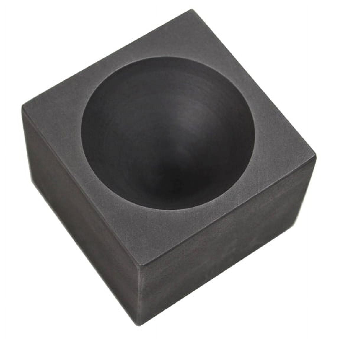 2" x 1-1/2" Graphite Single Cavity Conical Cone Gold Casting Mold ...