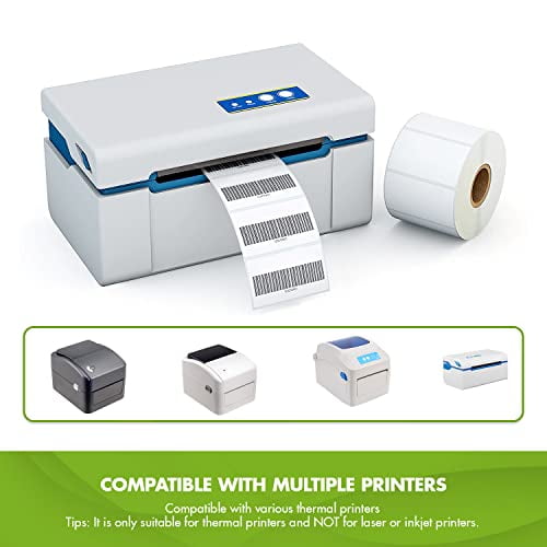 2" x 1" Direct Thermal Label Multipurpose Address Perforated ...