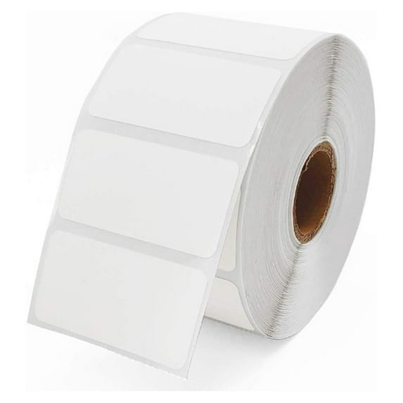 2 x 1 Labels for Direct Thermal Printers - 1,375 Labels Per Roll, 12 ...