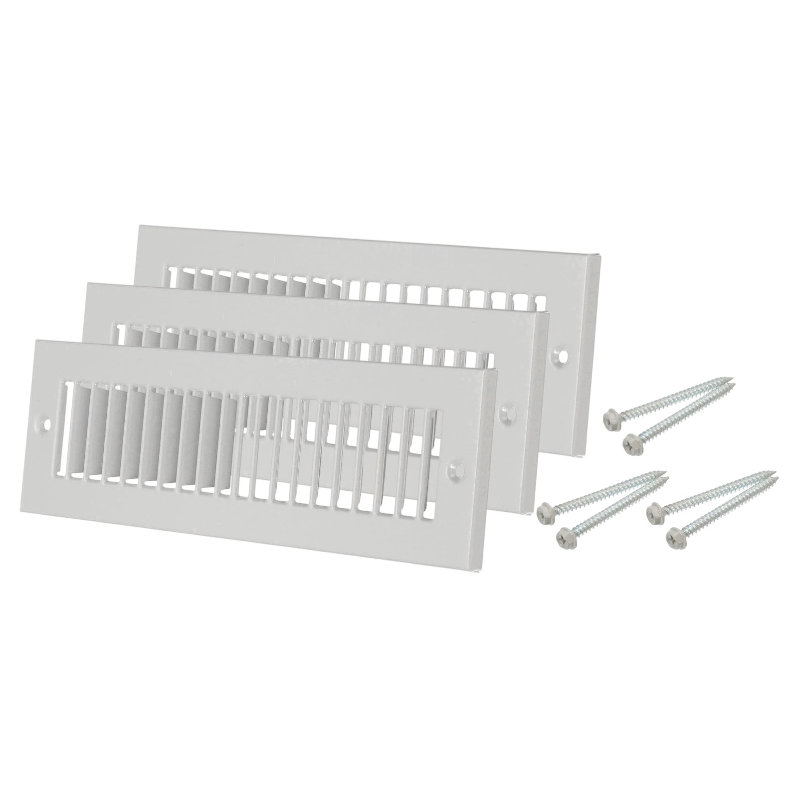2" x 10" Duct Opening Vent Cover, 3 Pcs Toe Kick Vent Cover HVAC for ...