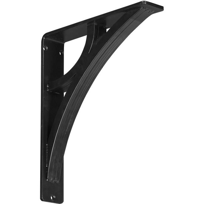 2 x 10 x 12 in. Galveston Wrought Iron Bracket - Triple Center Brace ...