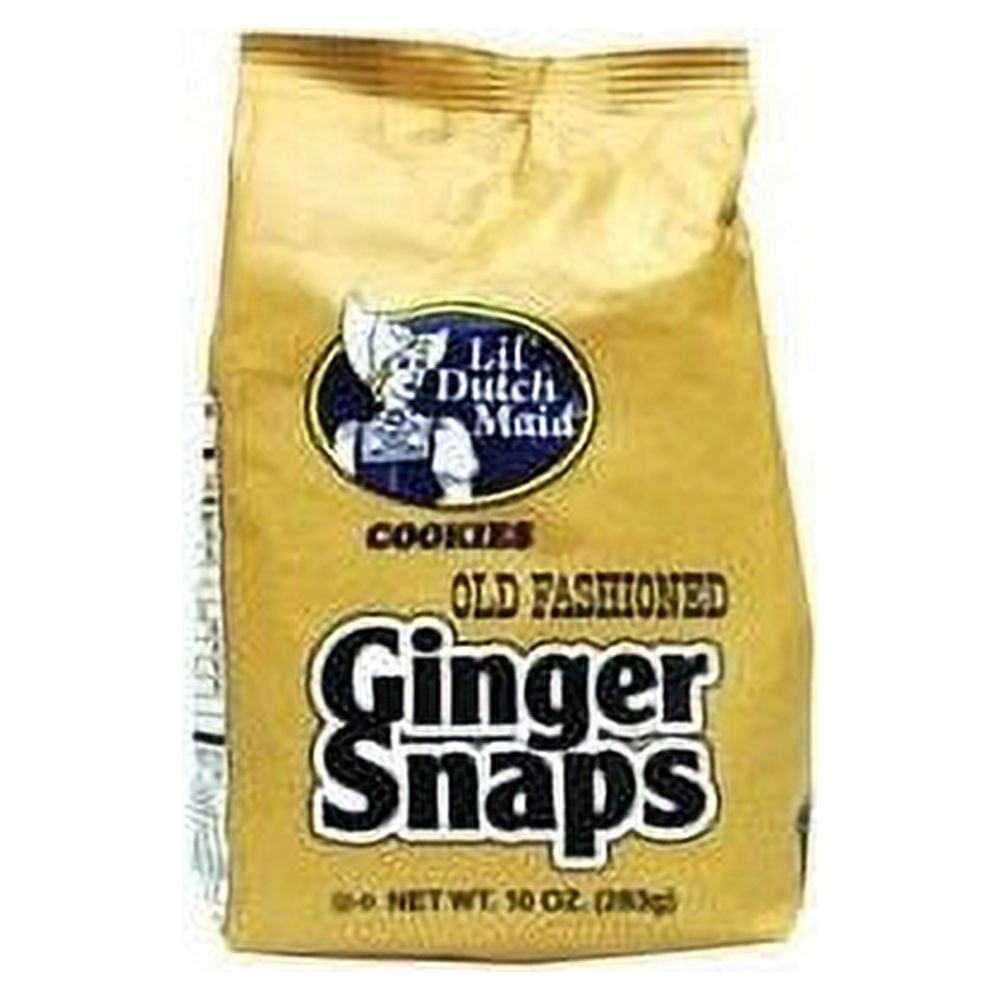 Lil Dutch Maid 2 x 10oz Old Fashioned Ginger Snaps Cookies, Molasses ...
