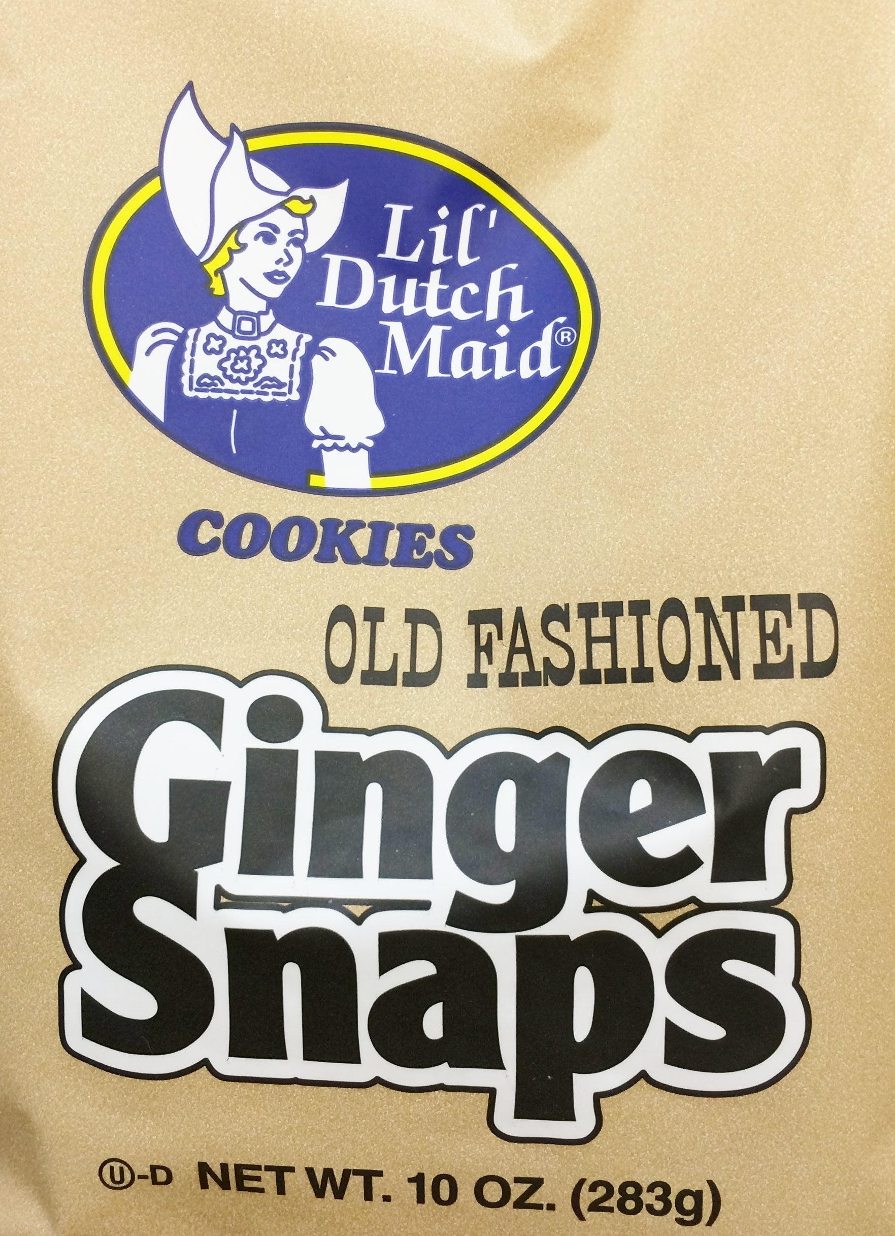 2 x 10oz Lil's SE33 Dutch Maid Old Fashioned Ginger Snaps Cookies (Two Bags per order) - Walmart.com