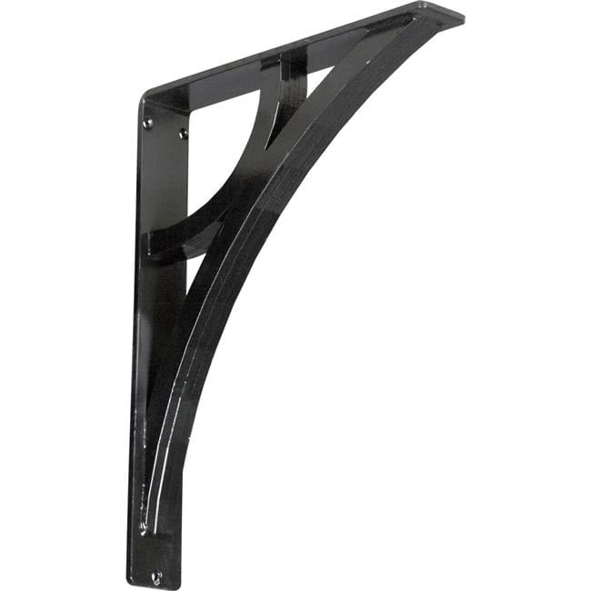 2 x 12 x 15 in. Galveston Wrought Iron Bracket - Triple Center Brace ...