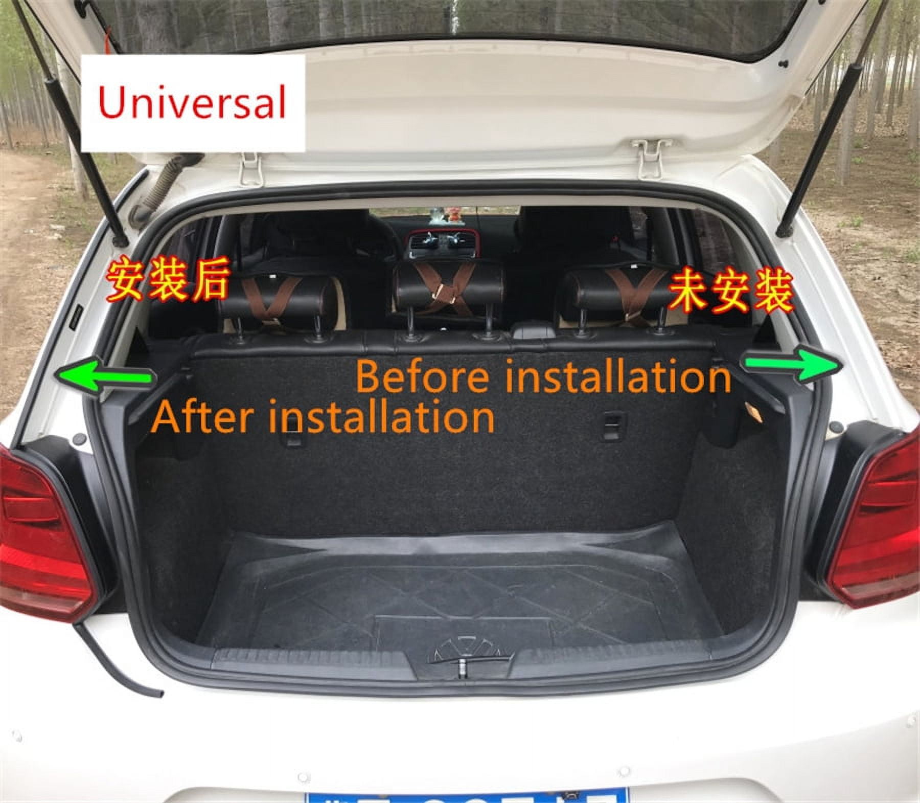 2 x 120cm Car Door Rear Trunk Seal Strip Filler Weatherstrip Protection ...