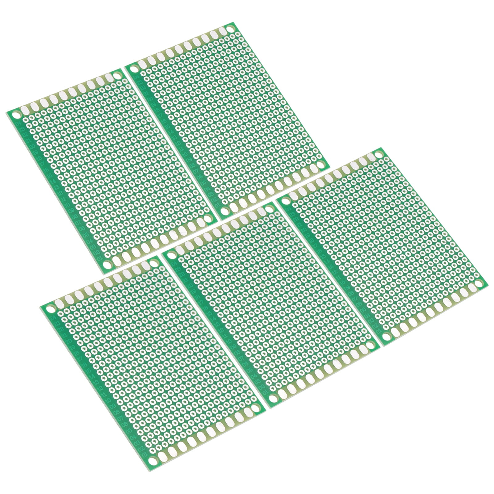 2" x 2.8" PCB Board Circuit, 5 Pcs Single Sided Prototype Solder Boards ...