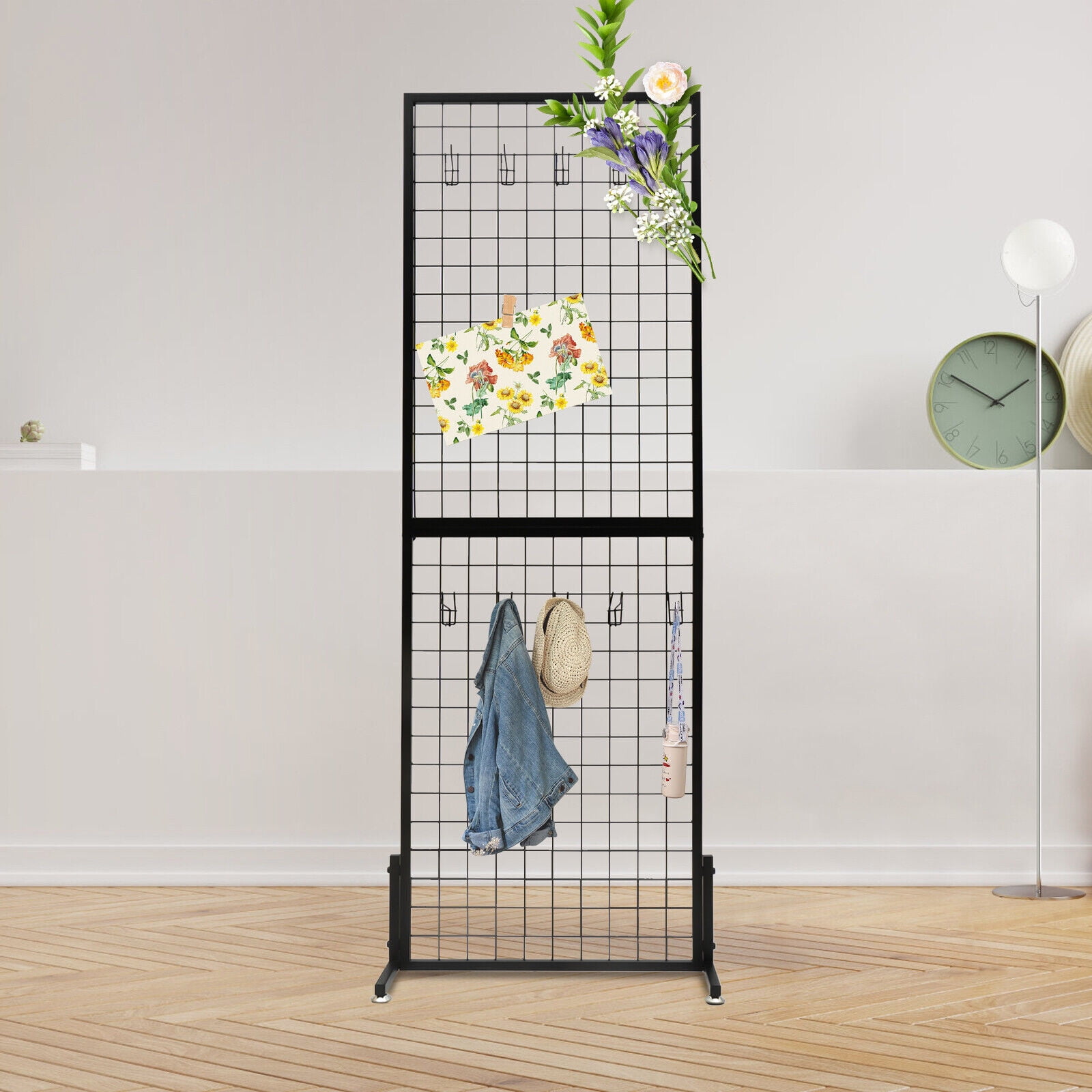 2" x 2" Grid Display Rack Art Craft Show Rack Floorstand Wire Grid ...