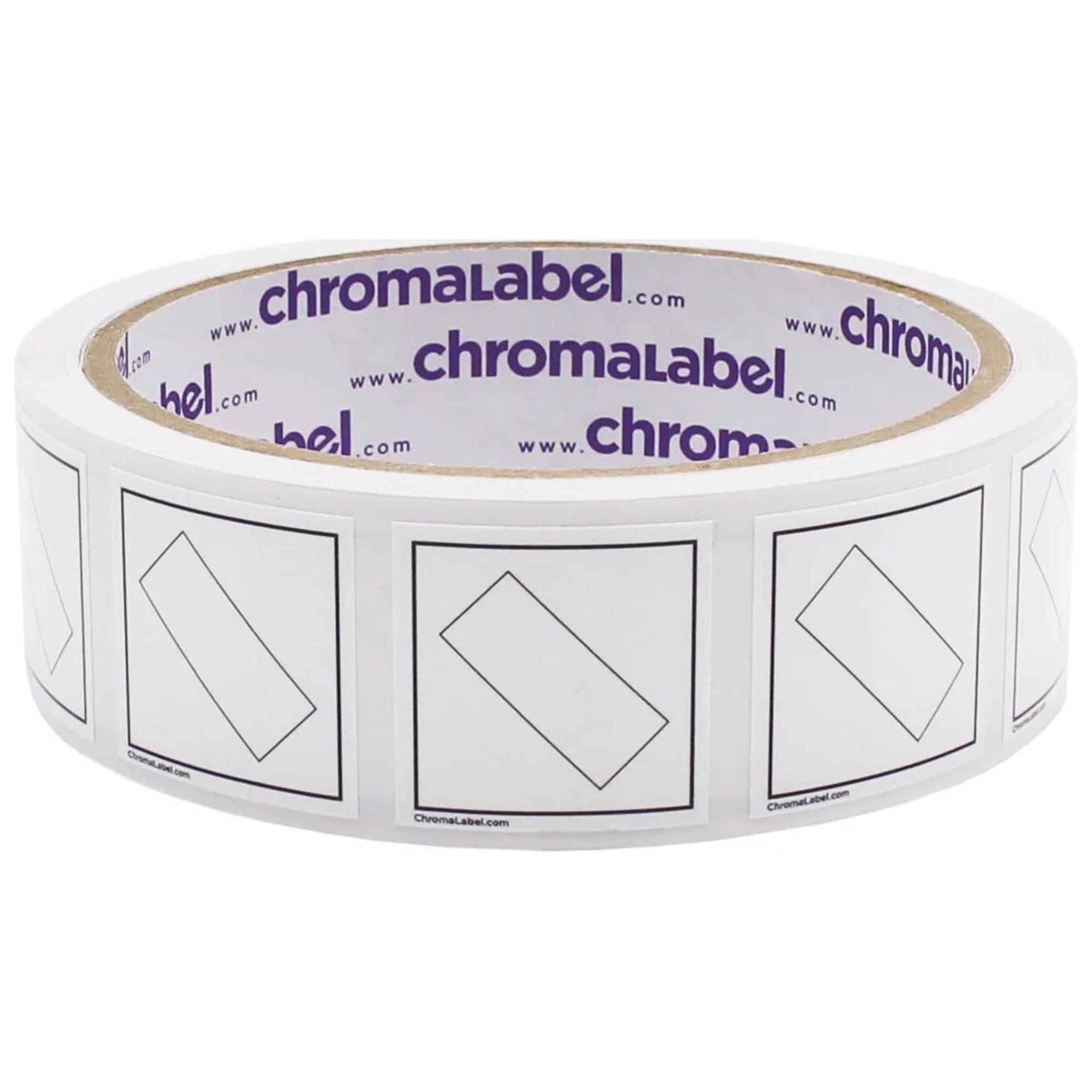 4x4 Inch Square Hazard Stickers ChromaLabel 4x4 DOT Hazard Labels ...