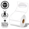2 x 2 Round Thermal Labels, 2 inch Round Thermal Sticker Labels for ...