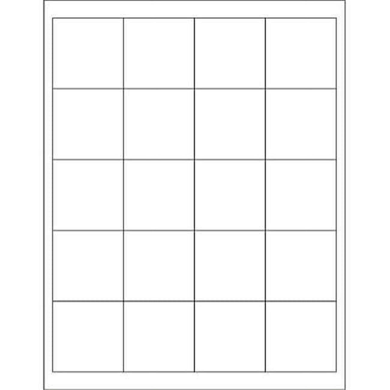 2 x 2 in. Weather-Resistant Laser Labels - Pack of 2000 - Walmart.com