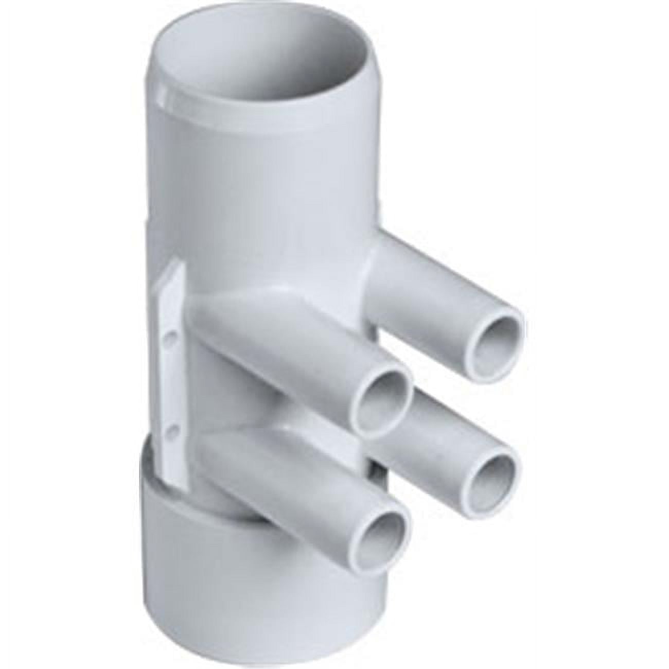 2 x 2 x 0.75 in. SB Ports Manifold PVC - Walmart.com