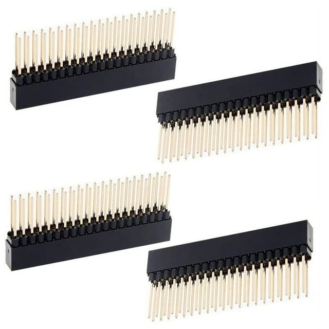 2 x 20(40 Pin) Stacking Header for A+/B+/Pi 2/Pi 3 Extra Tall Header ...