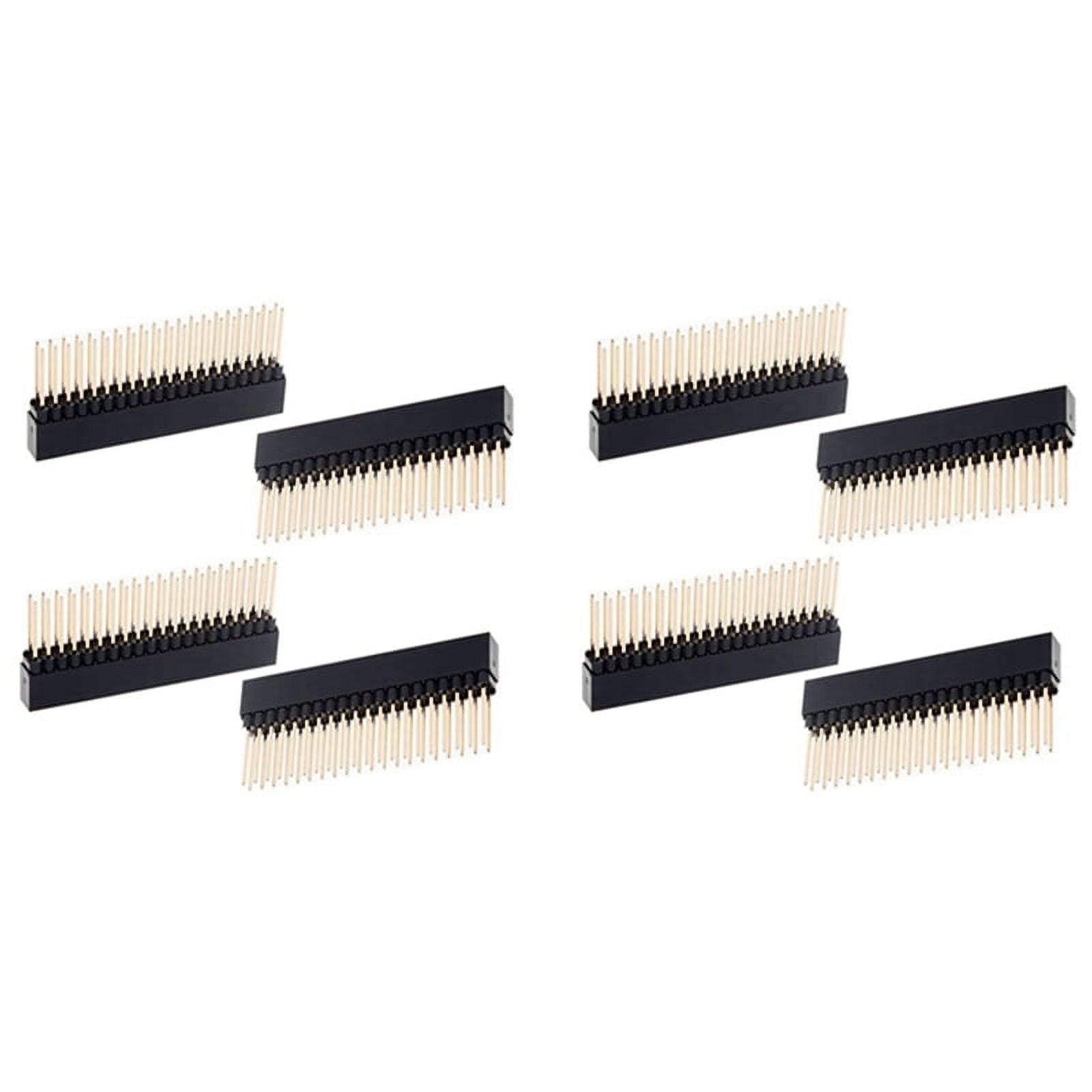2 x 20(40 Pin) Stacking Header for A+/B+/Pi 2/Pi 3 Extra Tall (Pack of ...