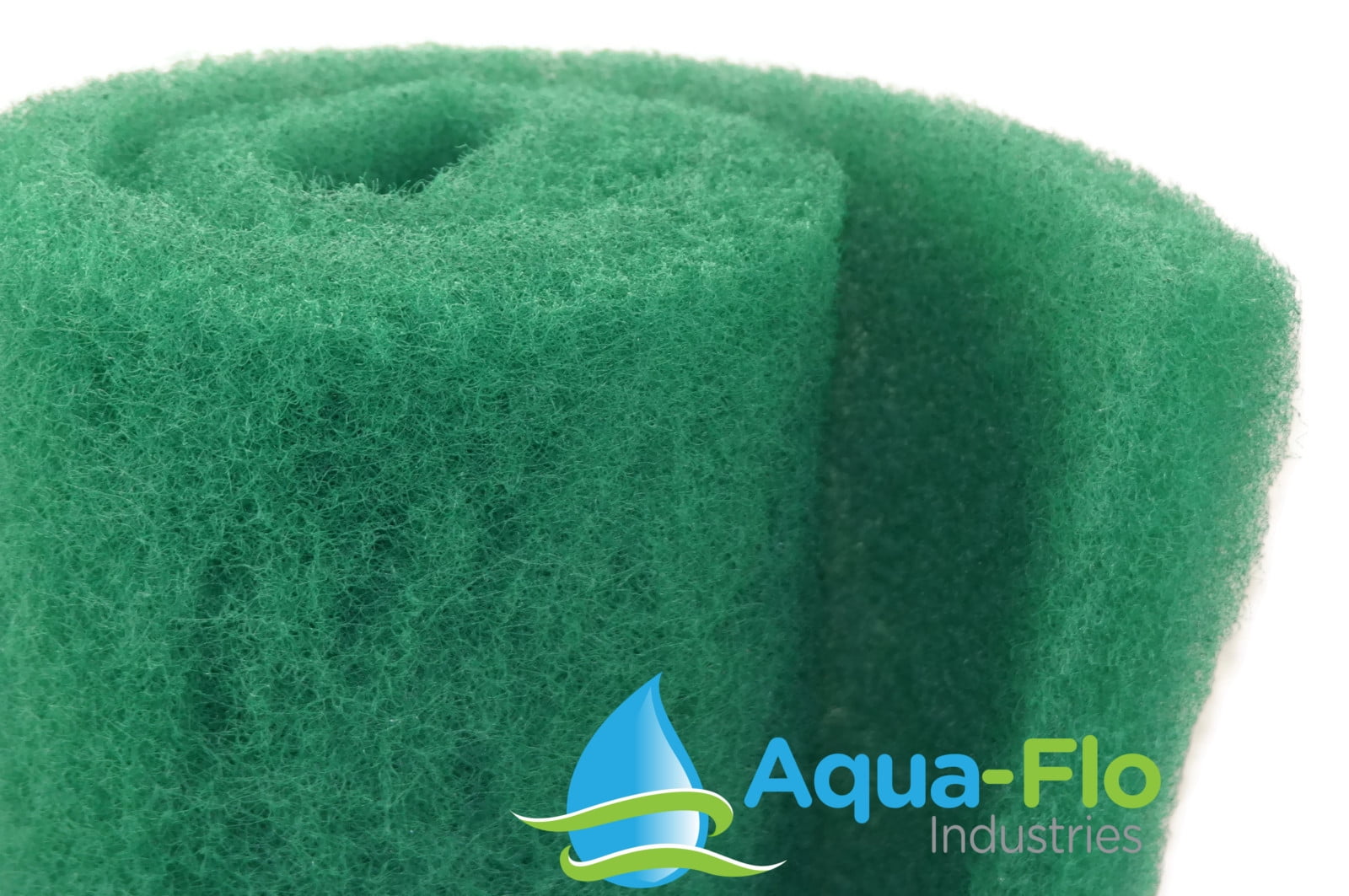 2" x 20" x 36" Green Bulk Roll Filter Media for Koi Pond Filters ...