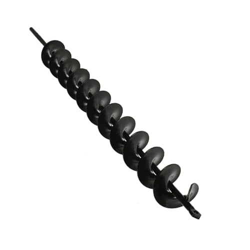 2 x 24 Inch Auger Drill Bit for Planting Plant Bulb, 2 Inch Diameter ...