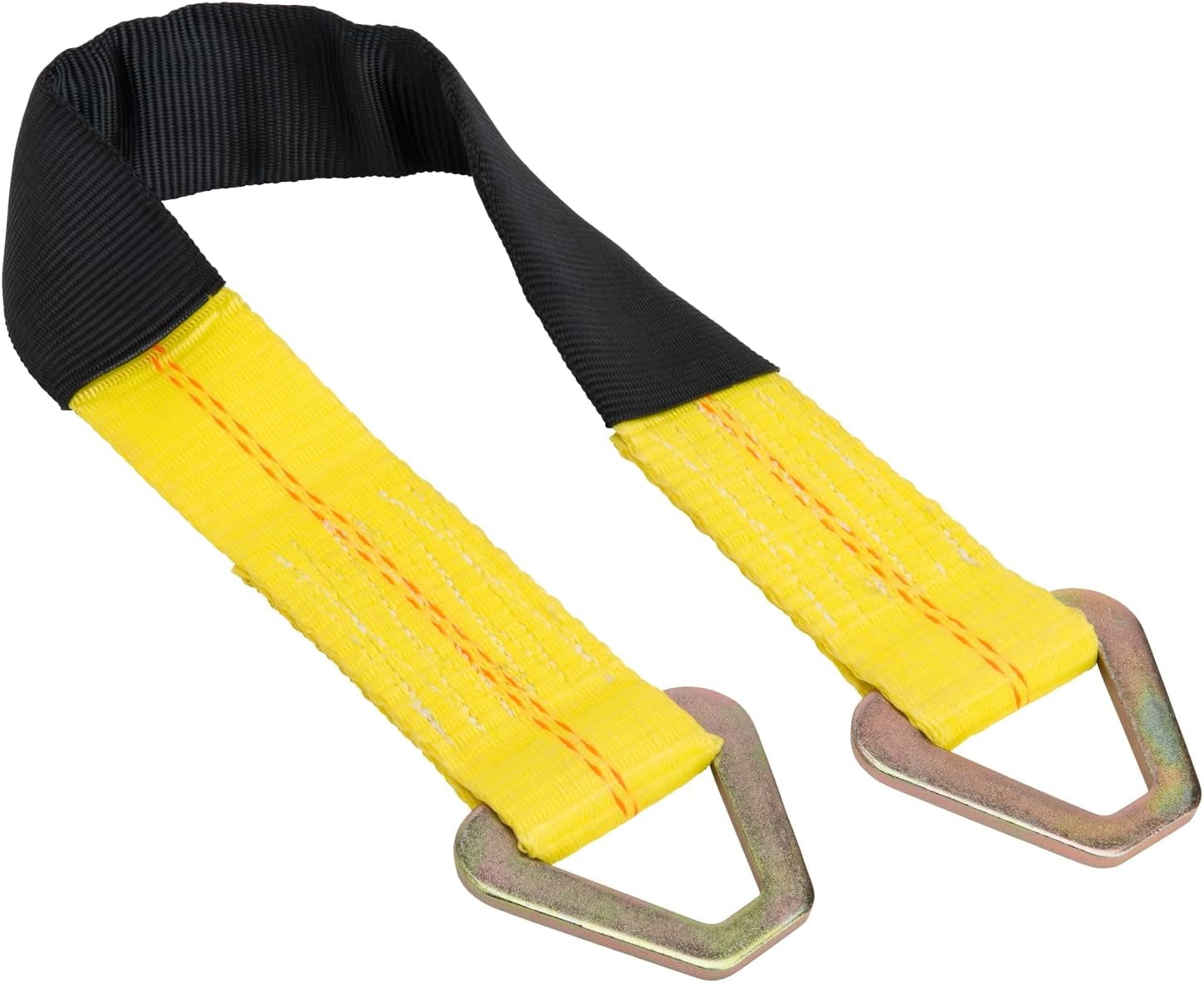 2” x 24” Premium Axle Tie Down Strap with D Rings - 3,333 lbs. Working ...