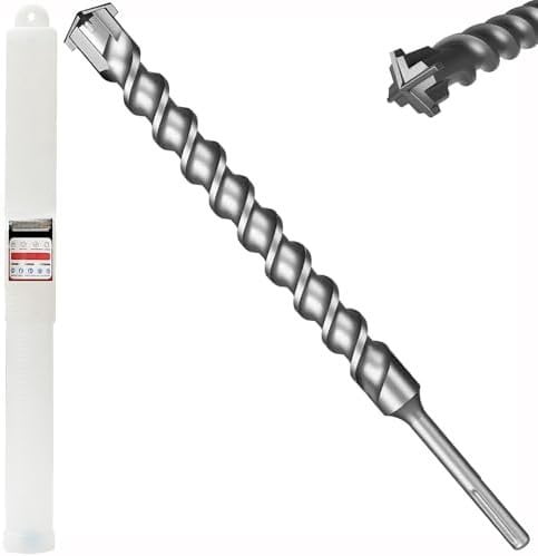 2" x 24" SDS -Tip Rotary Hammer Drill Bit with Storage Tube - Concrete ...