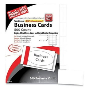 Perforated Cardstock