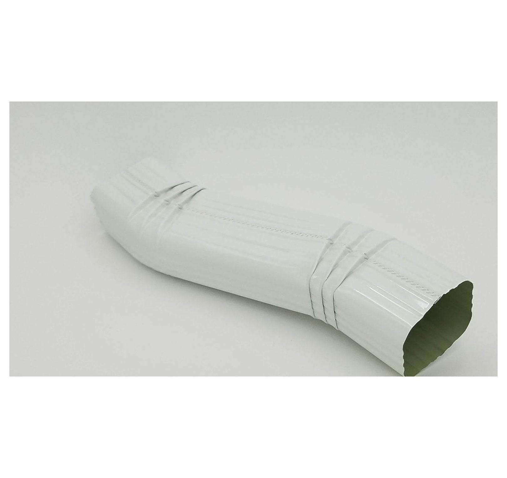 2” x 3” Inch White Aluminum Downspout B (3” offset) Elbows - Walmart.com