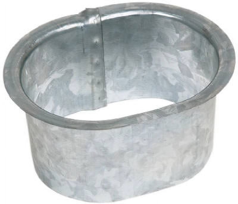 2" x 3" Narrow Flange Galvanized Steel Drop Outlet B Style, Each ...