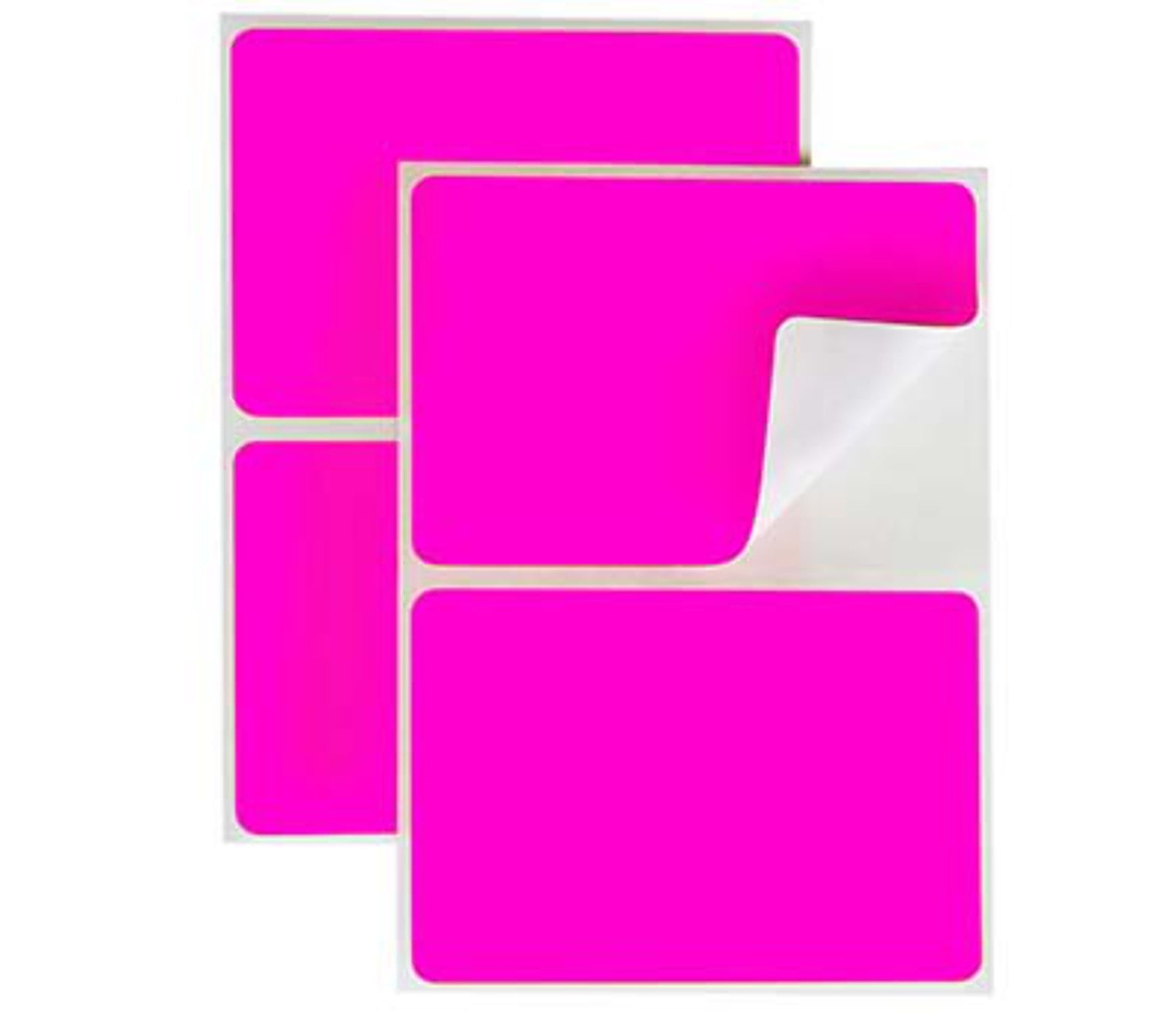 2" x 3" Removable Color-Code Rectangular Labels: 150/Pack - Walmart.com