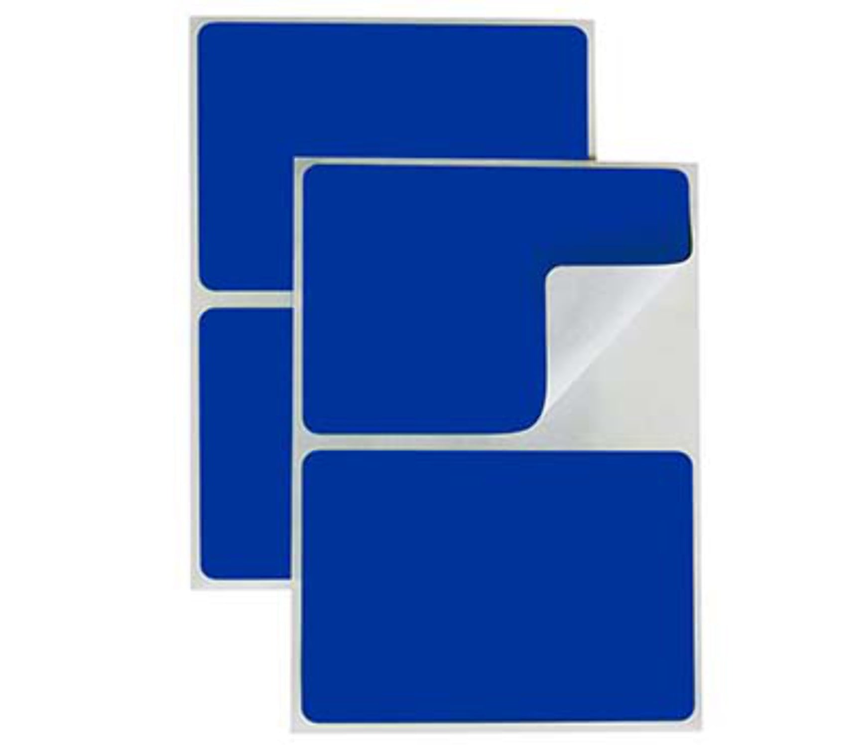 2" x 3" Removable Color-Code Rectangular Labels: 150/Pack - Walmart.com