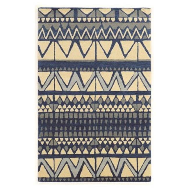 2 x 3 ft. Aspire Comp Rug - Ivory & Blue - Walmart.com