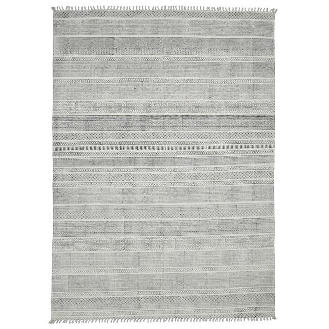 2 x 3 ft. Geometric Flatweave Handmade Distressed Rectangle Area Rug ...