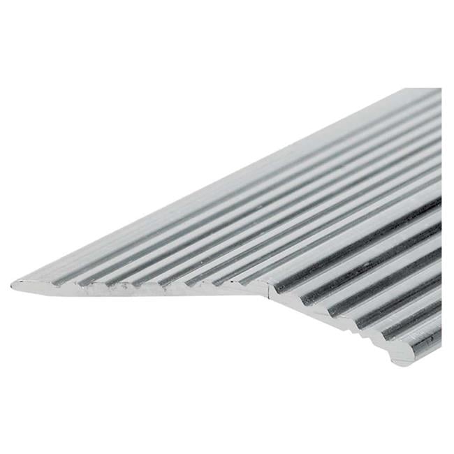 2 x 36 in. Fluted Aluminum Carpet Bar, Silver - Walmart.com